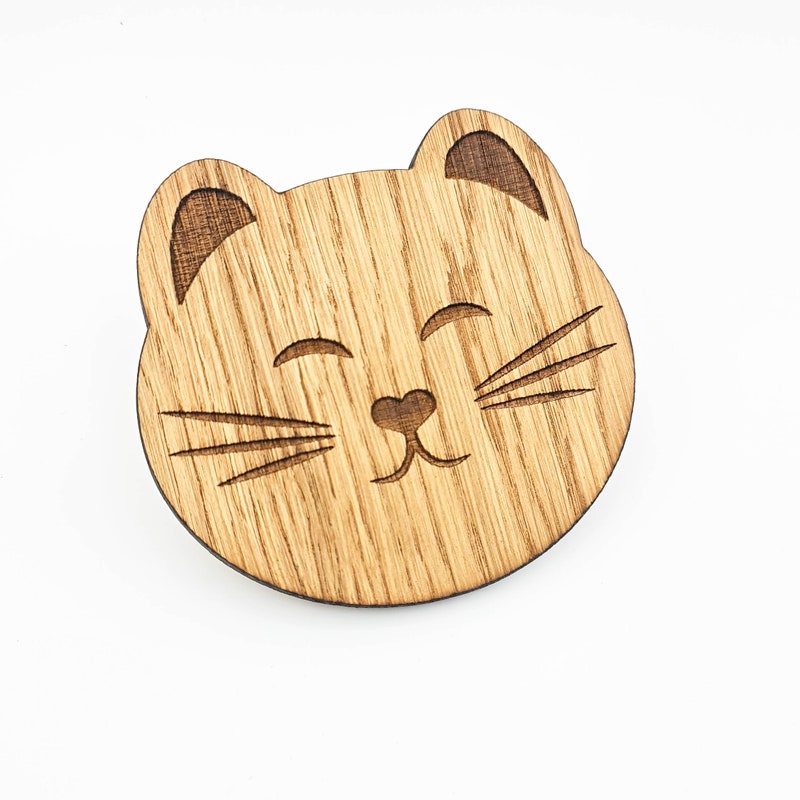 Cat Coaster - Etsy