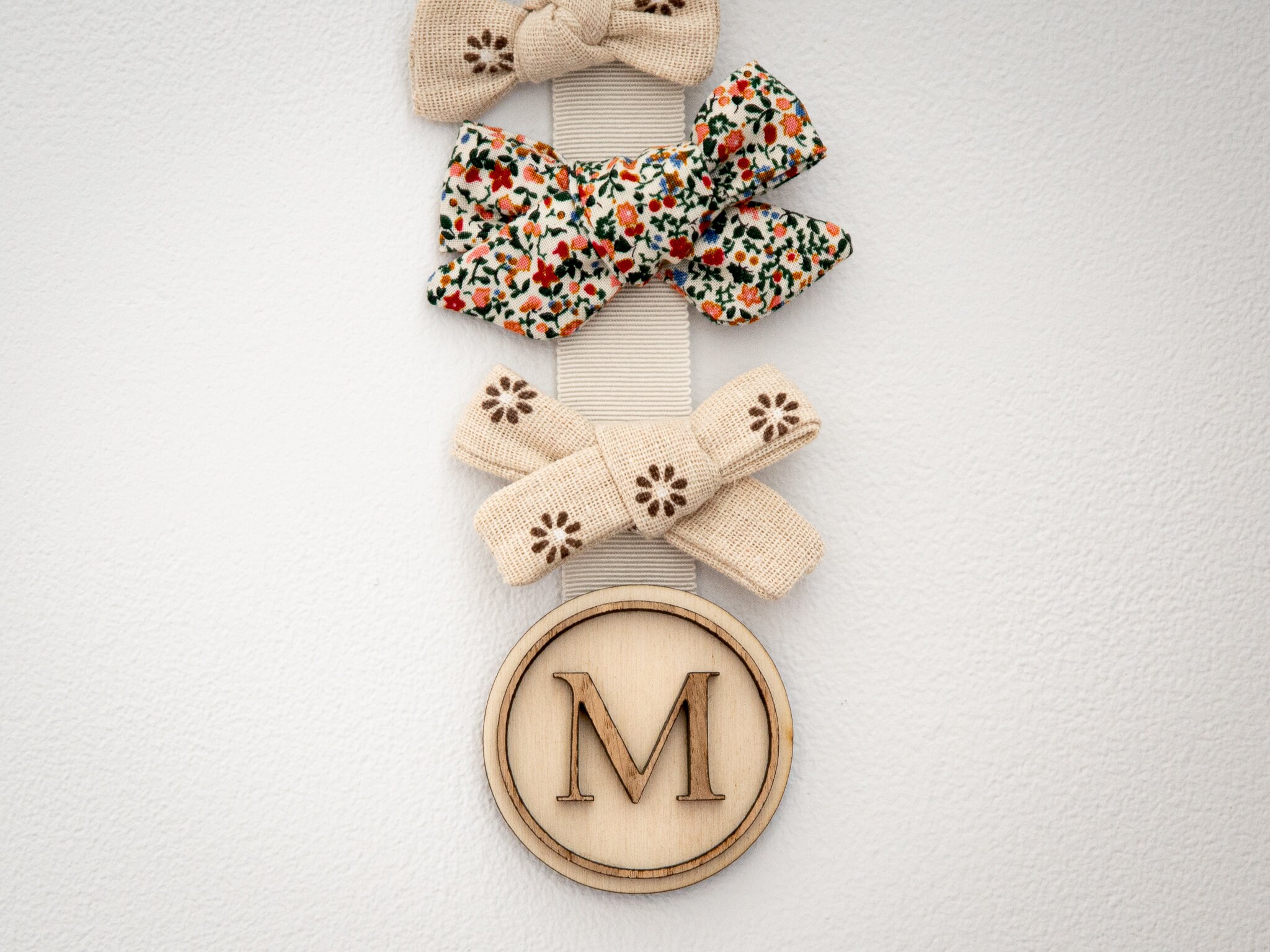 Personalised Boho Bow Holder Personalised Wooden Bow Holder | Etsy