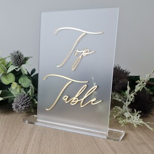 Acrylic Table Numbers, Centrepiece, Modern Wedding, Event Styling ...