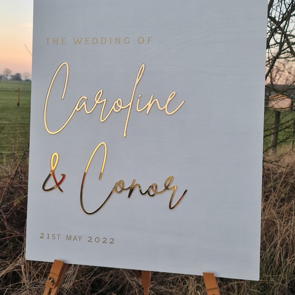 Wedding Welcome Sign Acrylic - Etsy
