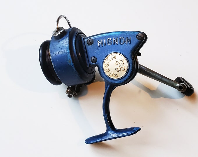 Cargem Mignon 33 Ultra Light Spinning Fishing Reel 1950s - Etsy