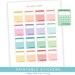 30 Day Habit Tracker Printable Planner Stickers, Daily Planner ...