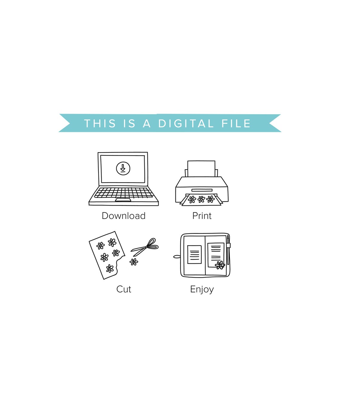 1-100 Number Printable Planner Stickers Number Stickers for | Etsy