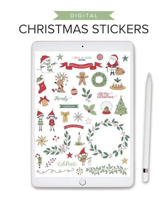 Calendars & Planners Paper Paper & Party Supplies Digital Christmas ...