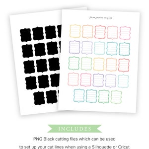 Printable Journal Stickers for Daily Planner Lined Journaling - Etsy