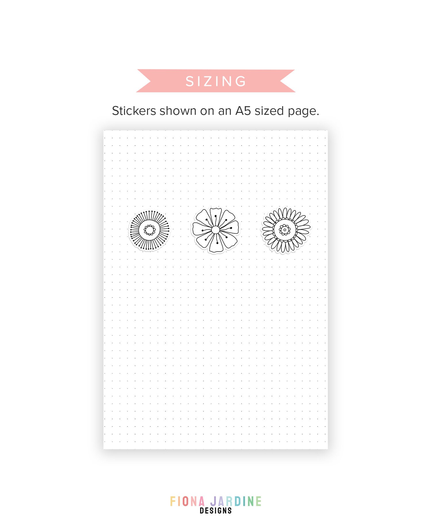 Cute Hand Drawn Printable Bullet Journal Stickers Decorative - Etsy
