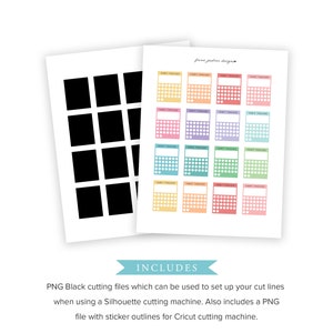 30 Day Habit Tracker Printable Planner Stickers, Daily Planner ...