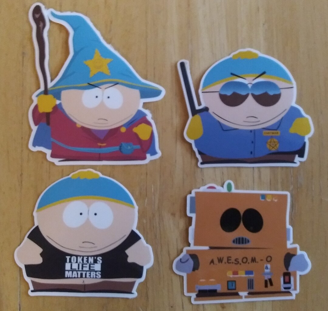 South Park Cartman Stickers - Etsy