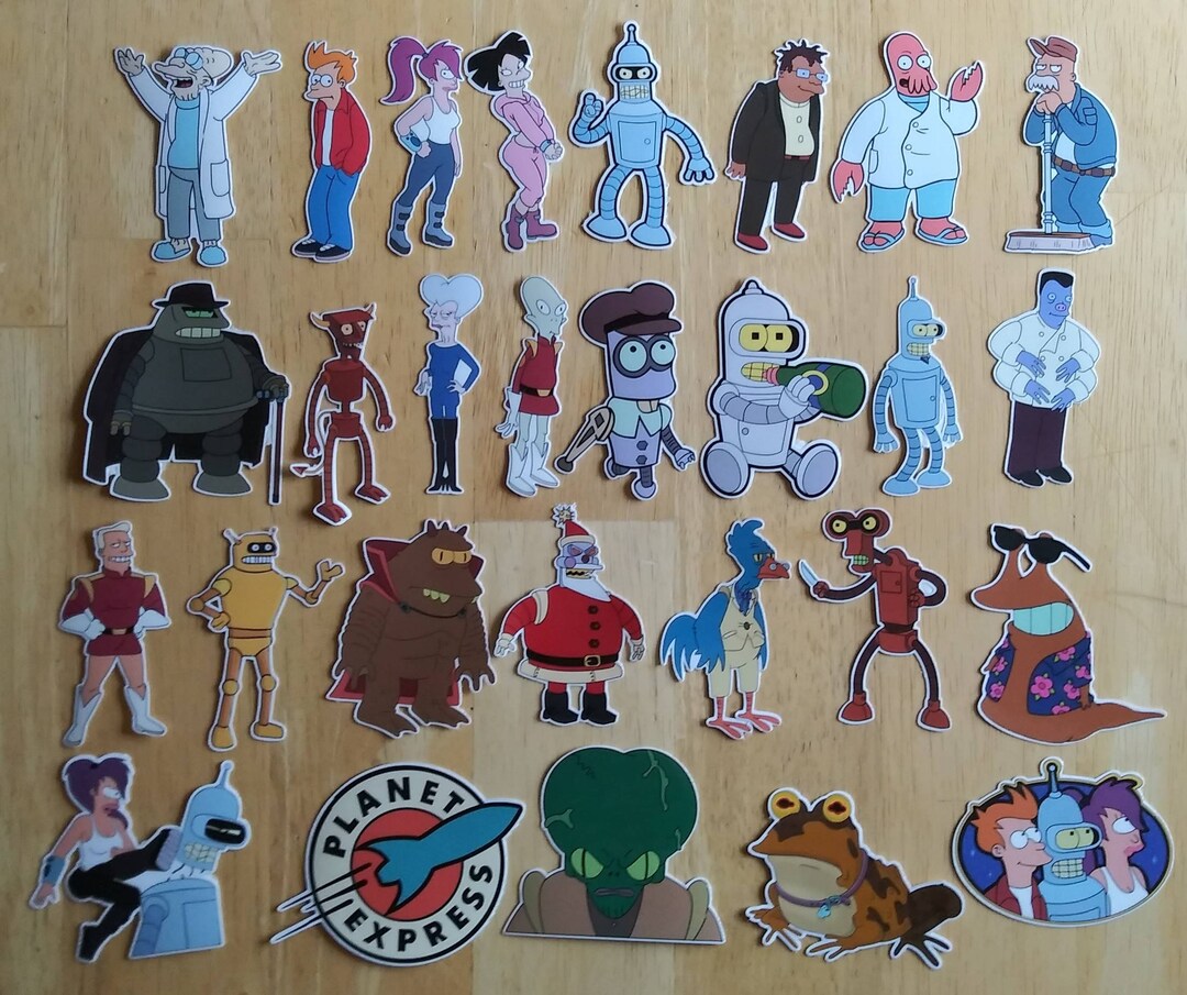 Futurama Stickers - Etsy