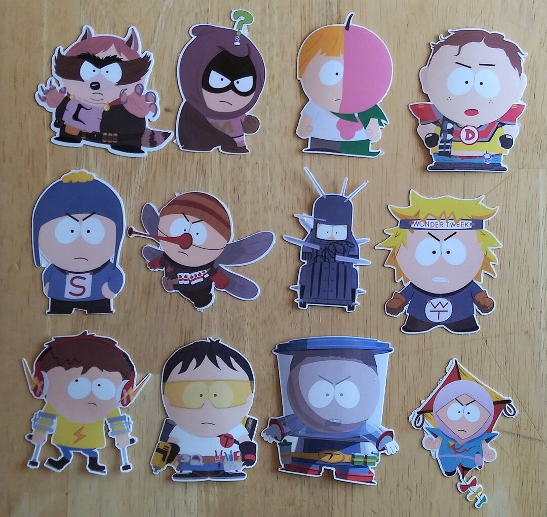 South Park Coon & Friends Stickers - Etsy
