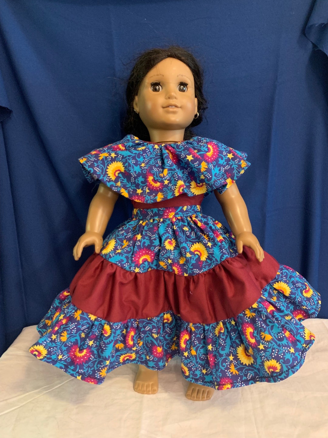 Mexican/ Spanish Style Skirt and Top - Etsy