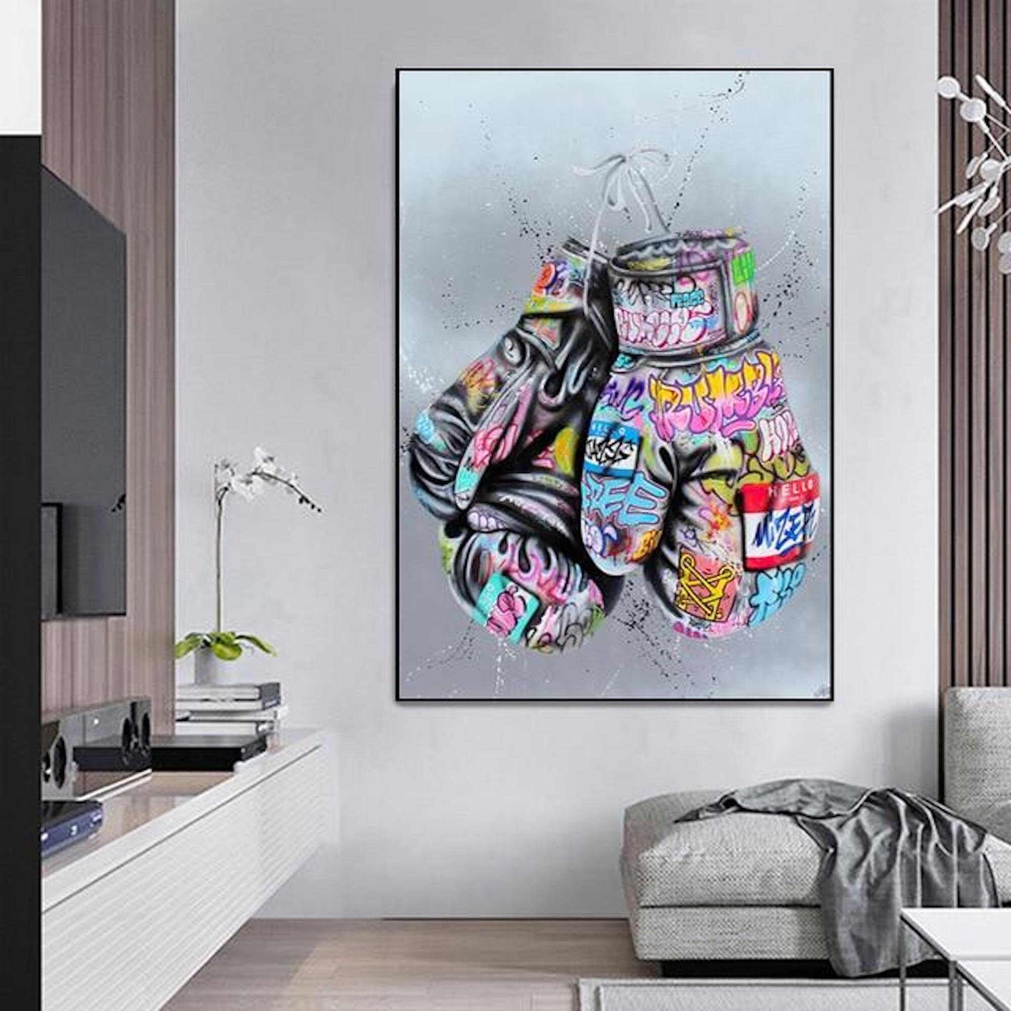 Graffiti Art Visual Art Canvas Contemporary Art Canvas - Etsy