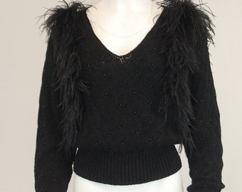Feather Sweater - Etsy
