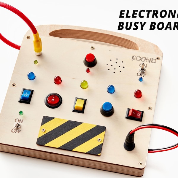 Toddler Busy Box - Etsy