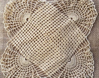 Square doilies | Etsy