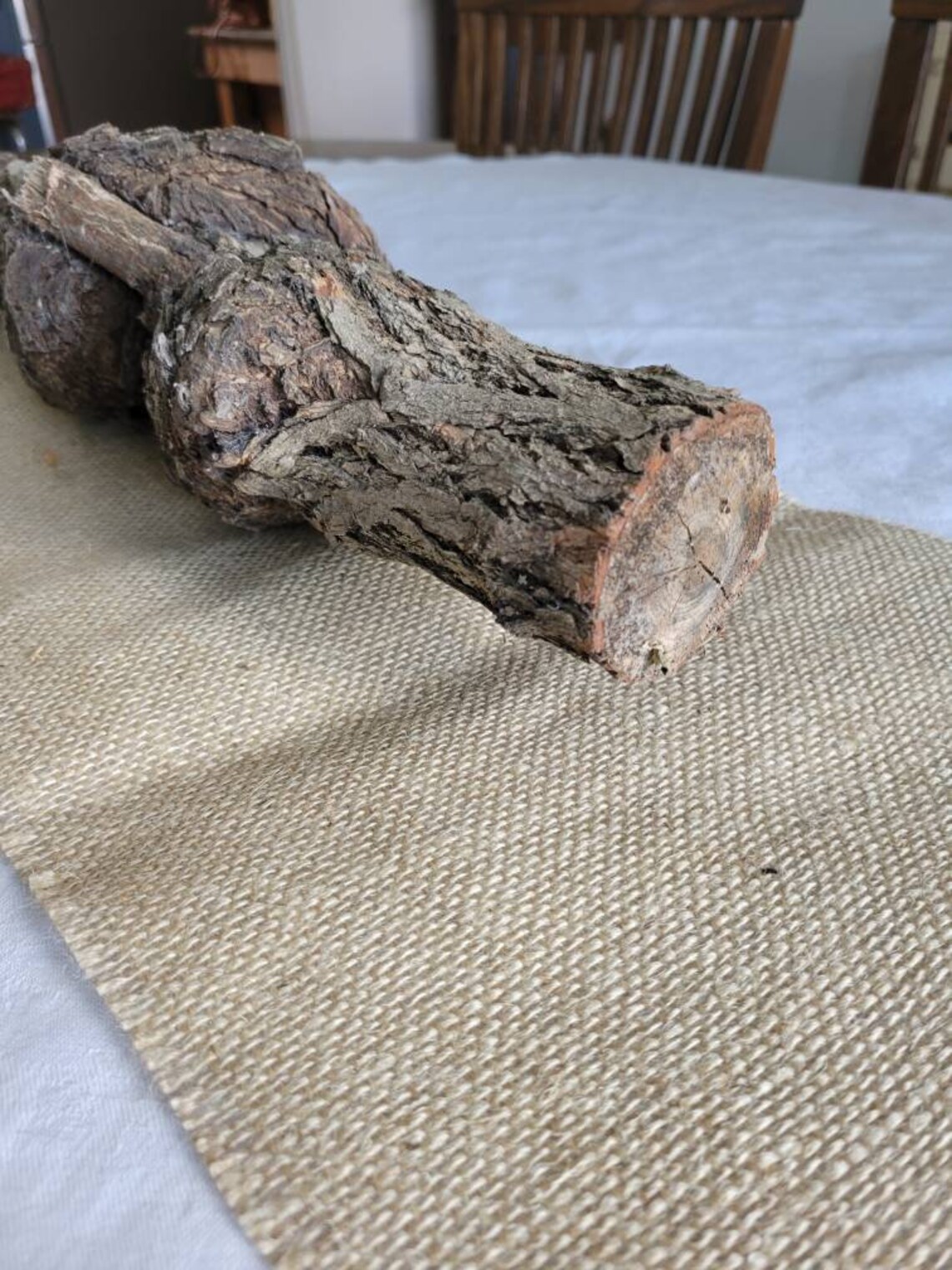 Decorative Curled Wooden Log Table Centerpiece Woodys Outdoor - Etsy