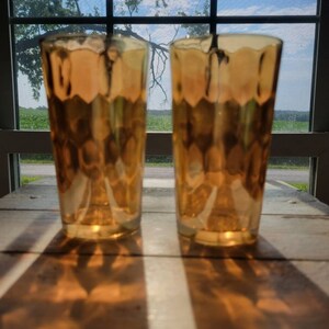 Vintage Lusterware Tumblers | Iridescent Lusterware Glasses Jennette ...
