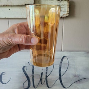 Vintage Lusterware Tumblers | Iridescent Lusterware Glasses Jennette ...