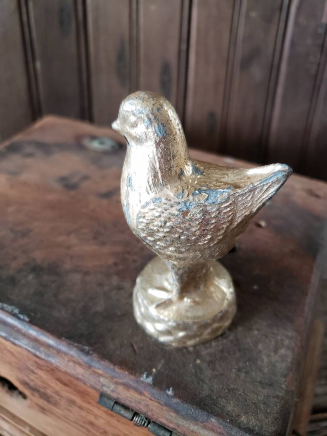 Vintage Brass Chicken Brass Decor | Etsy