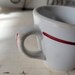 Shenango Mug Vintage Red and White Ironstone Mug - Etsy