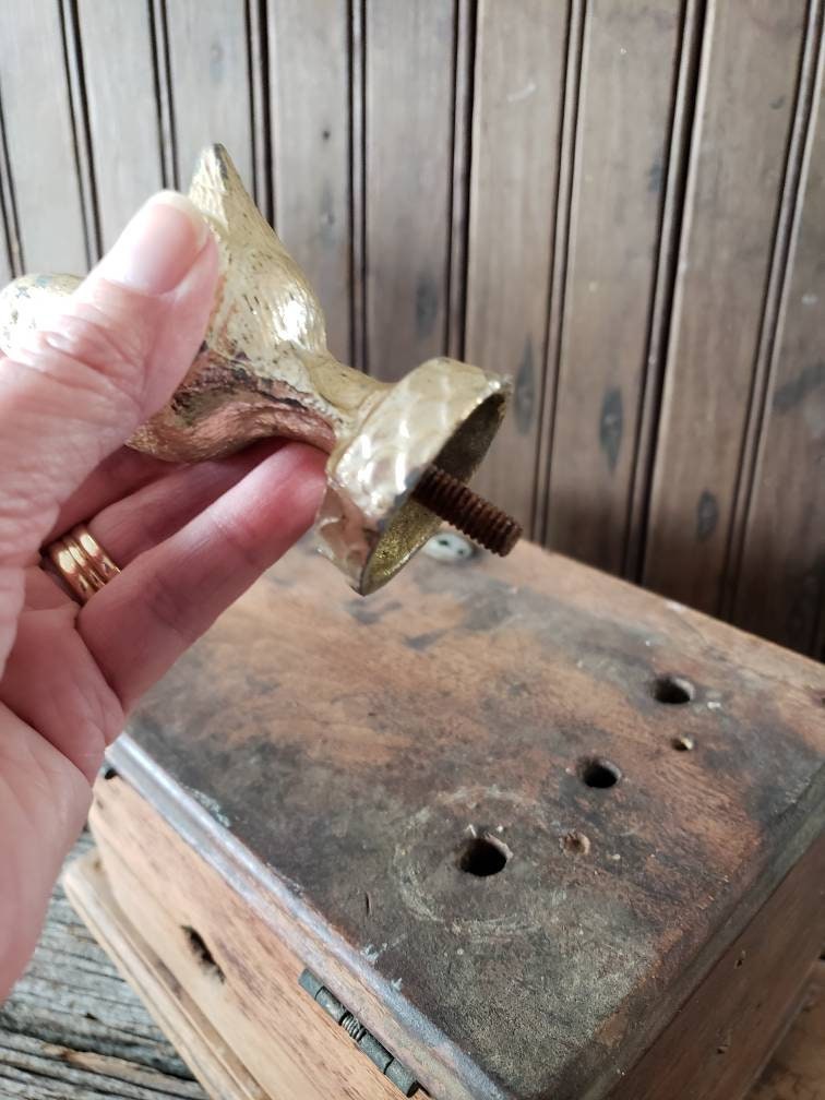 Vintage Brass Chicken Brass Decor | Etsy