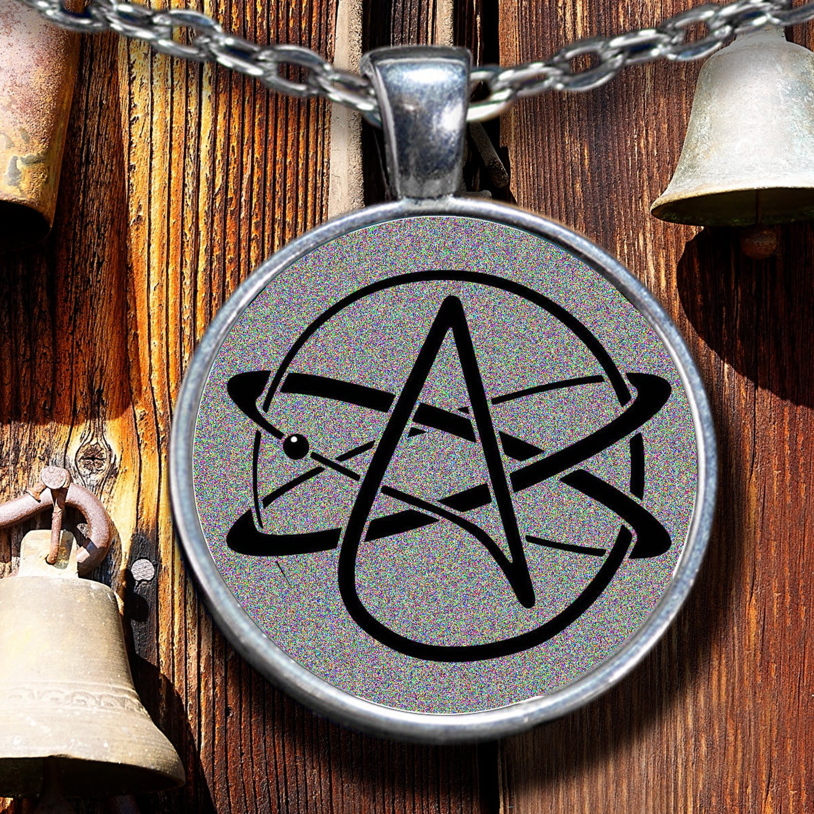 El símbolo de ateísmo ateos pensamiento racional lógica | Etsy