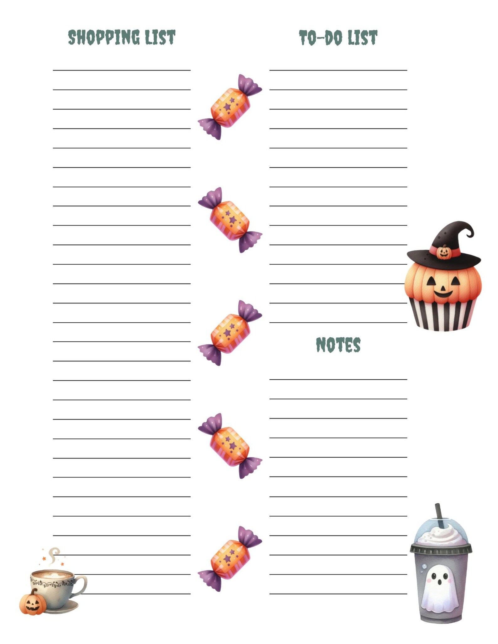 Halloween Planner – 41 Pages of Spooky Fun & Stress-free Planning - Etsy