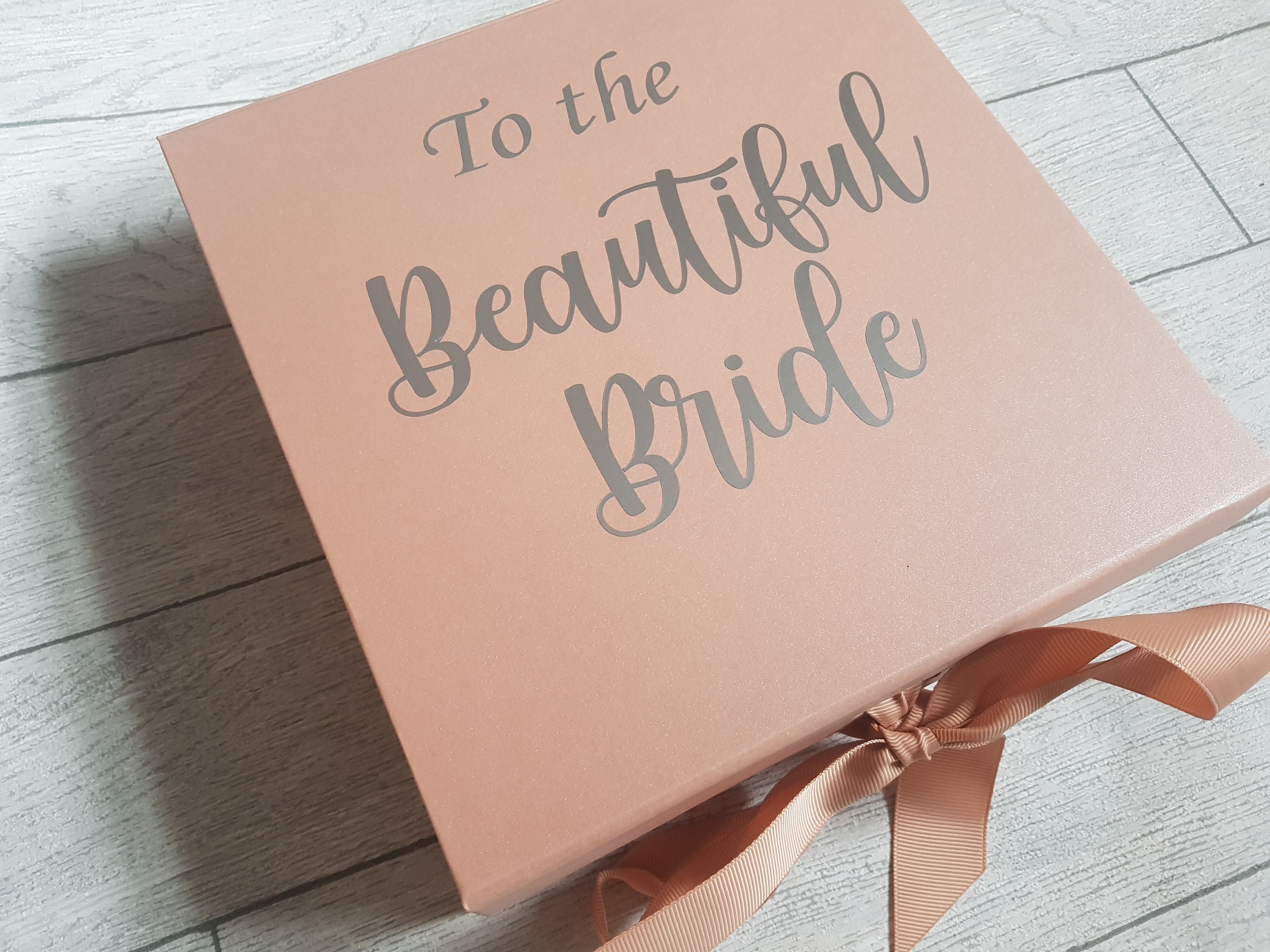 Bride Gift Box Bride to Be Wedding Memory Box Wedding - Etsy