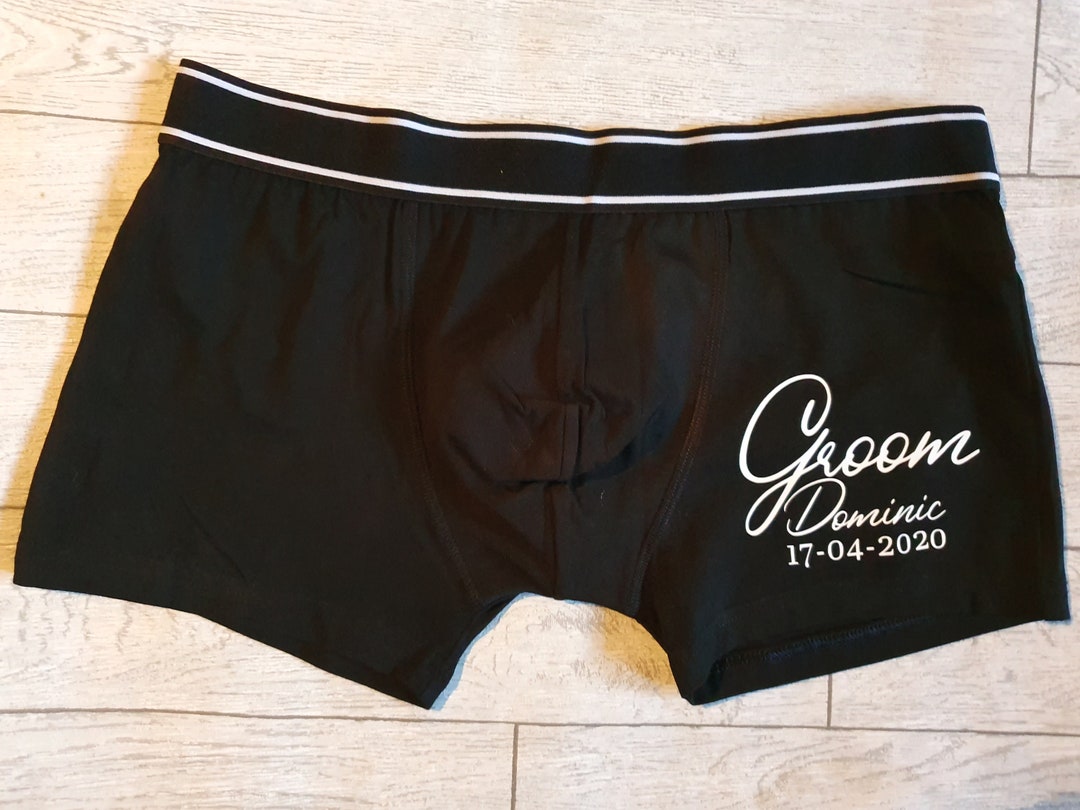Groom Boxers, Wedding Boxers, Gifts for Groom, Groom Gifts, Groomsman ...