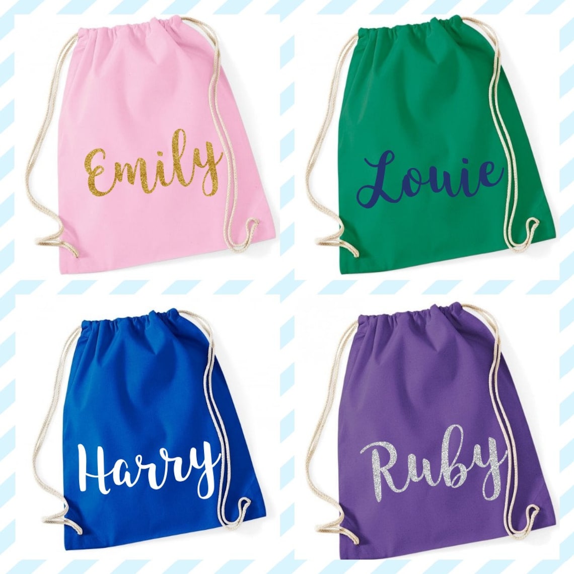 Personalised Pe Bag Girls School Bag Boys School Bag Kids - Etsy UK
