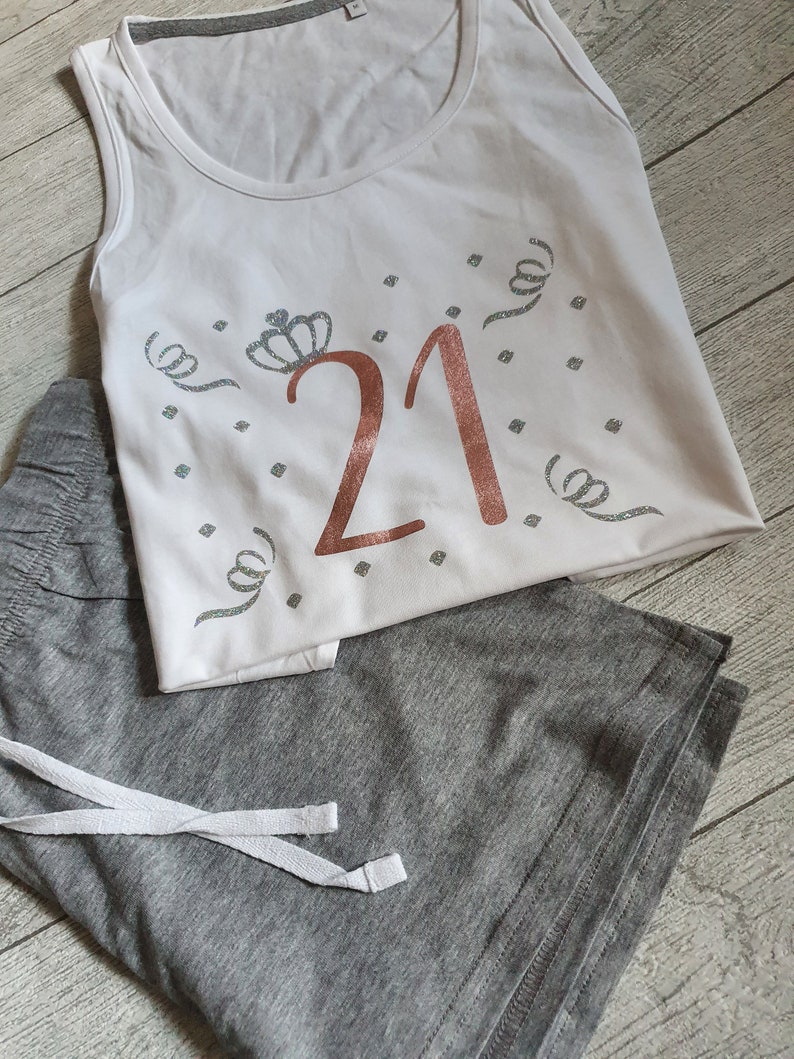 Ladies Short Pyjama Set Birthday Pyjamas Womens Pyjamas - Etsy UK