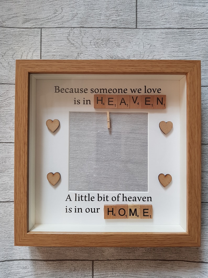 Photo Memorial Frame Memorial Gift Remembrance Frame - Etsy UK