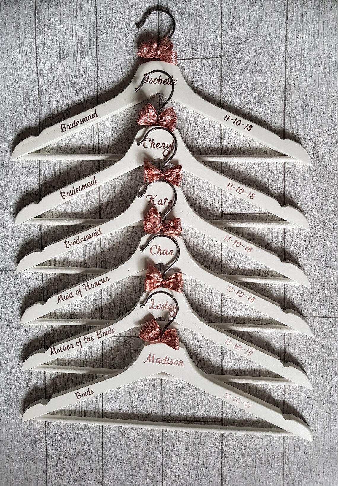 Rose Gold Wedding Hanger Rose Gold Wedding Accessories Rose - Etsy UK