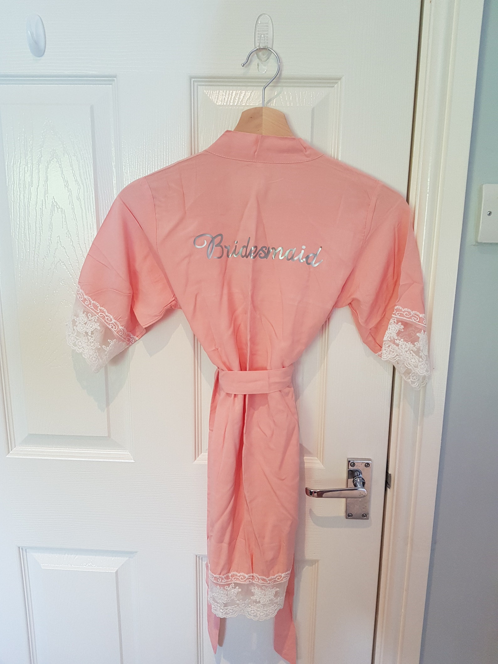 Flower girl robe kids cotton robe personalised dressing | Etsy