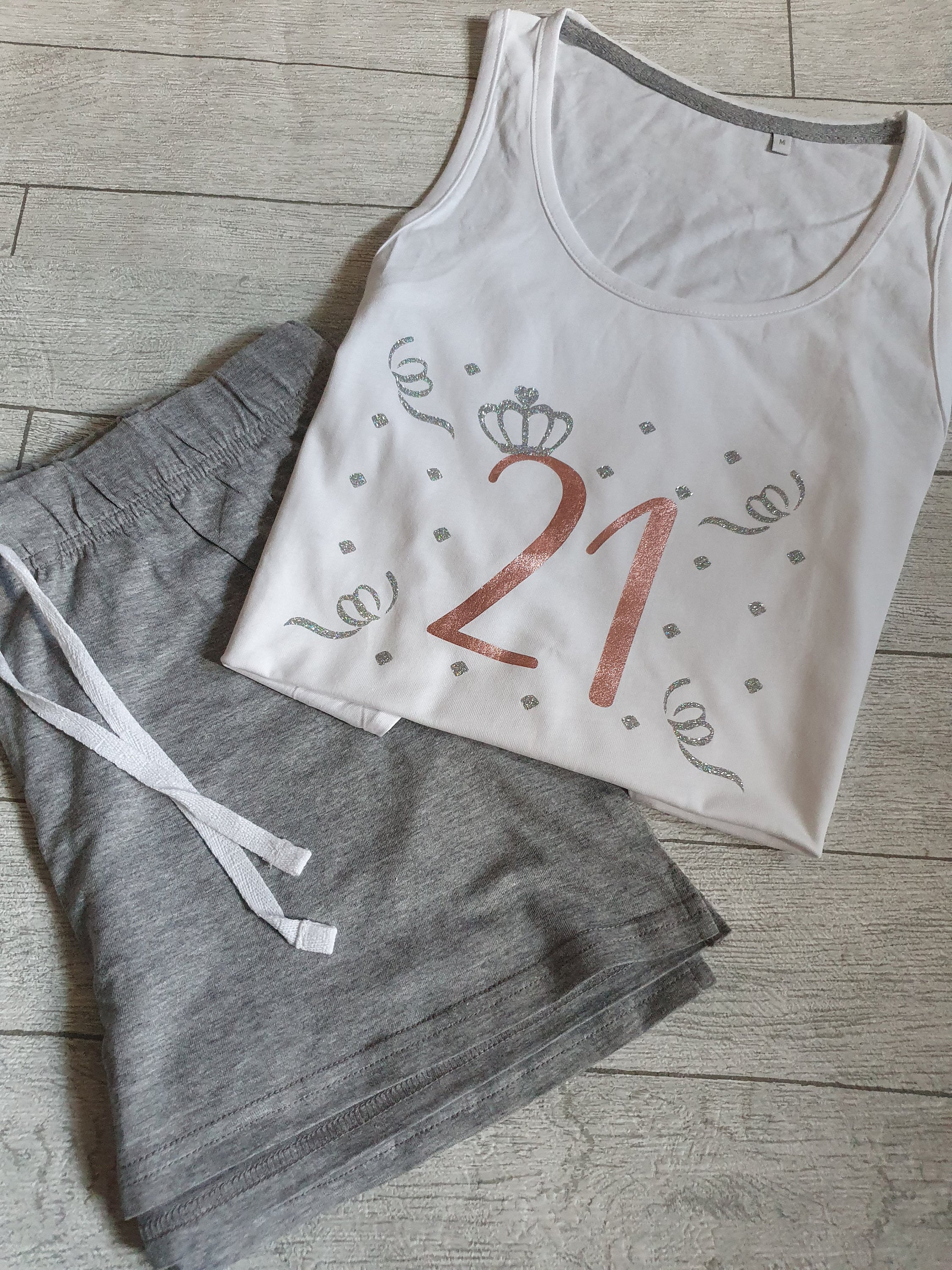 Ladies Short Pyjama Set Birthday Pyjamas Womens Pyjamas | Etsy UK