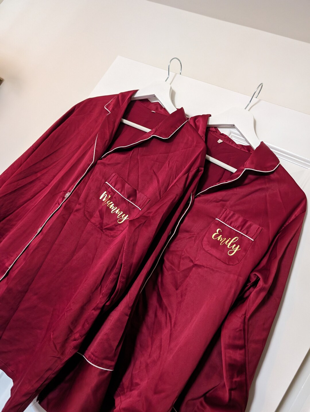 Personalised Pyjamas, Mum and Daughter Pyjamas, Matching Pyjamas ...