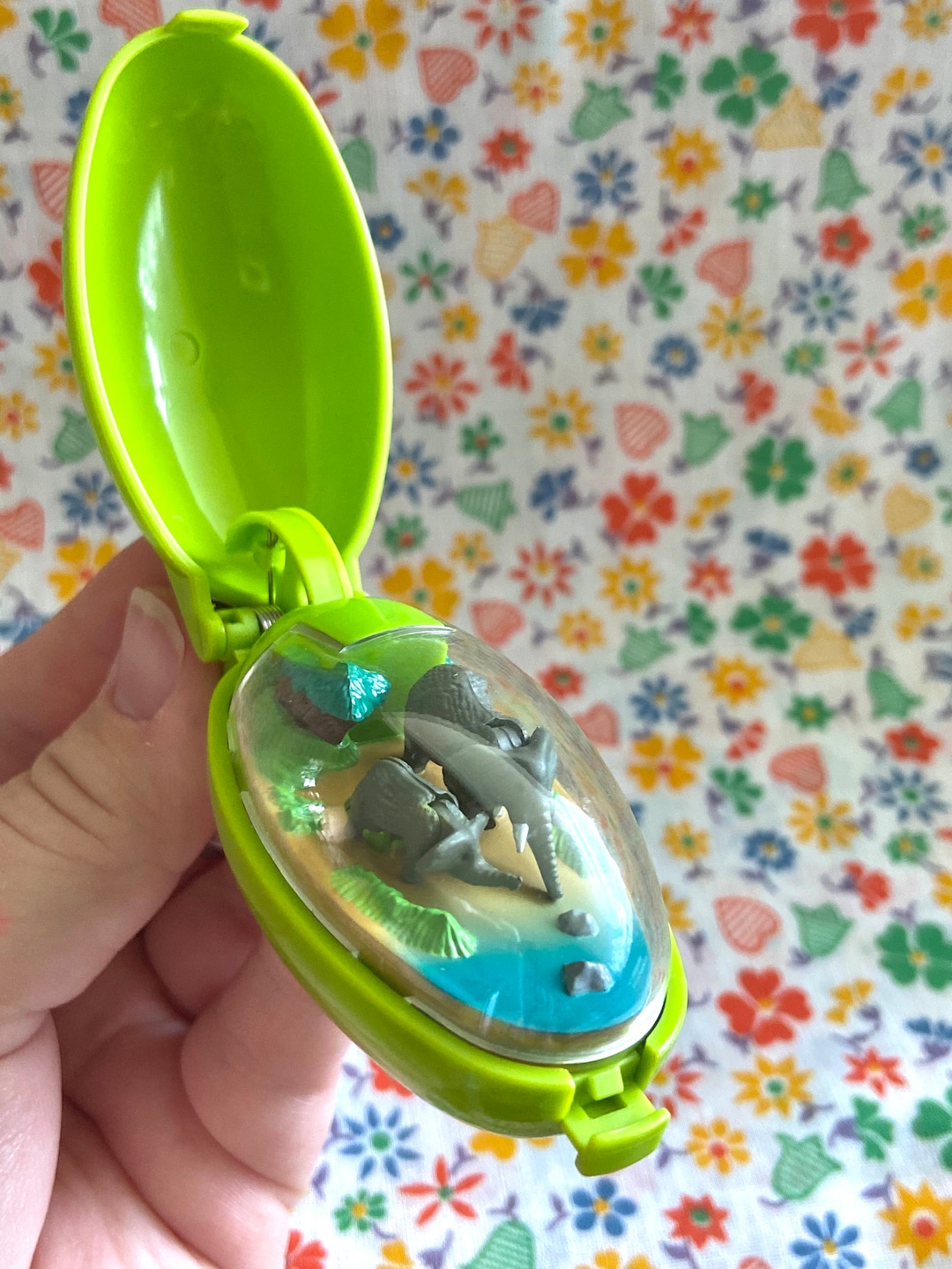 Takara Pocket Critters Moving Keychain elephant 1993 HTF WORKING ...