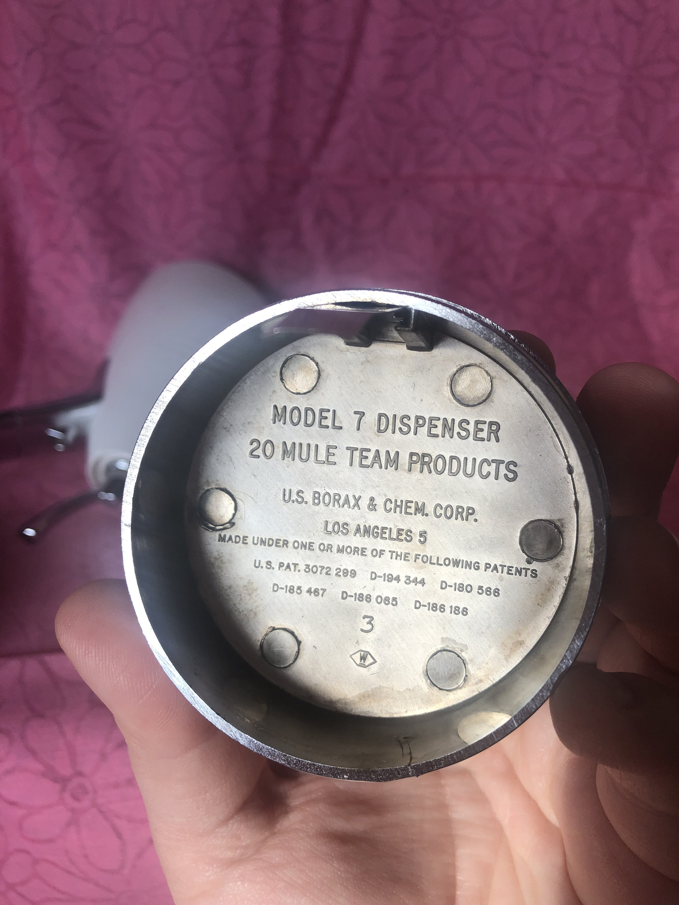 Luron Powder Lotion Soap Dispenser Gas Station Soap Atomic Retro ...