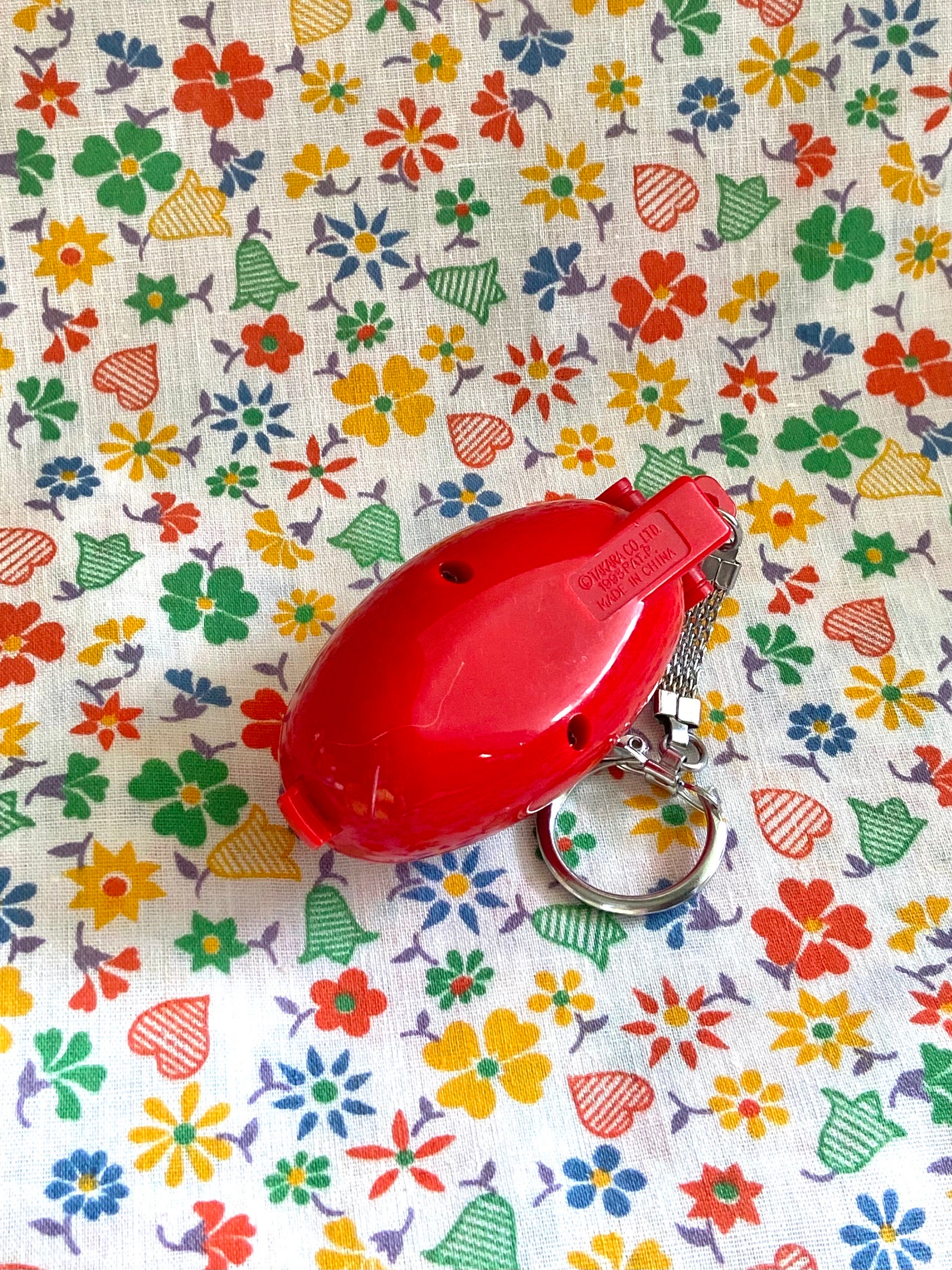 Takara Pocket Critters Moving Keychain merry Christmas Santa 1993 HTF ...