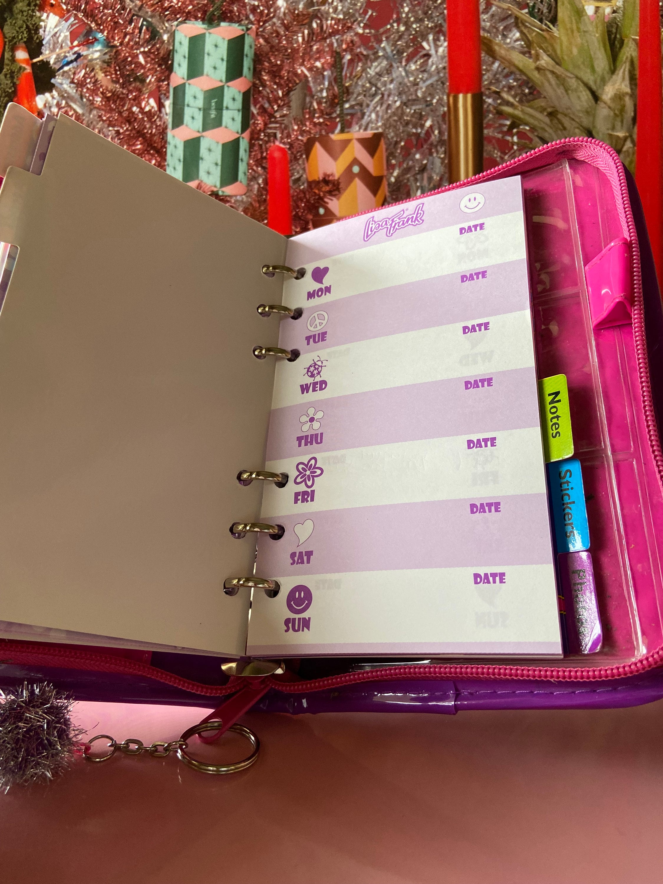 Vintage Lisa Frank Planner Journal 90s Girl Power Holographic ...