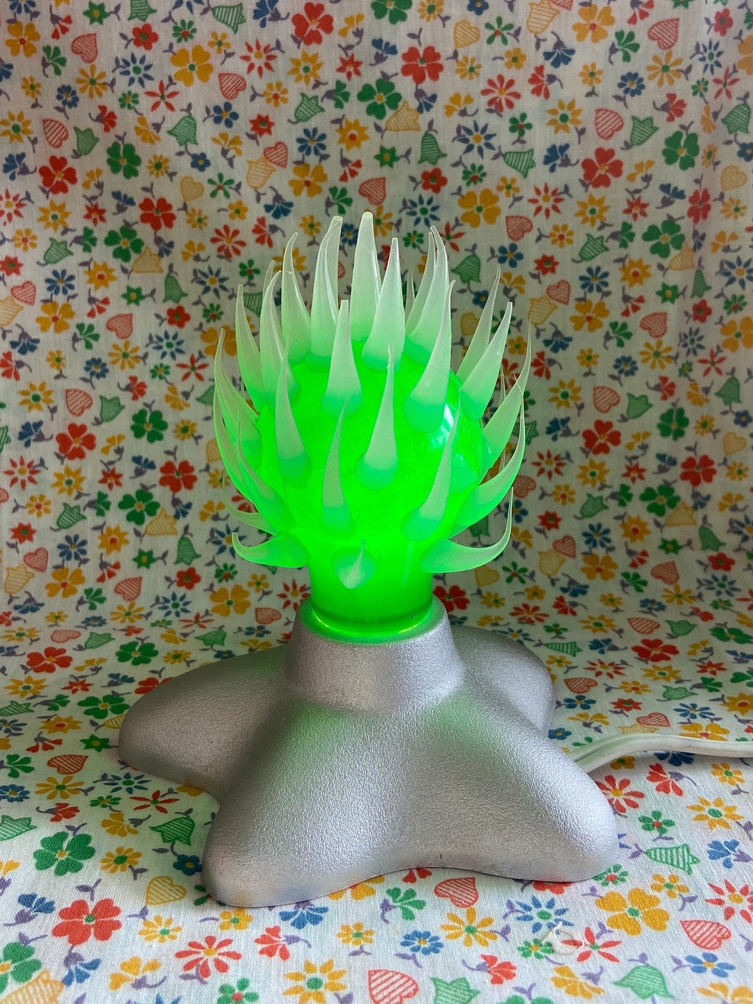 Spike Lightbulb Silicone Green Bulb Star Lamp 1990s Y2k Cyber Futurism ...