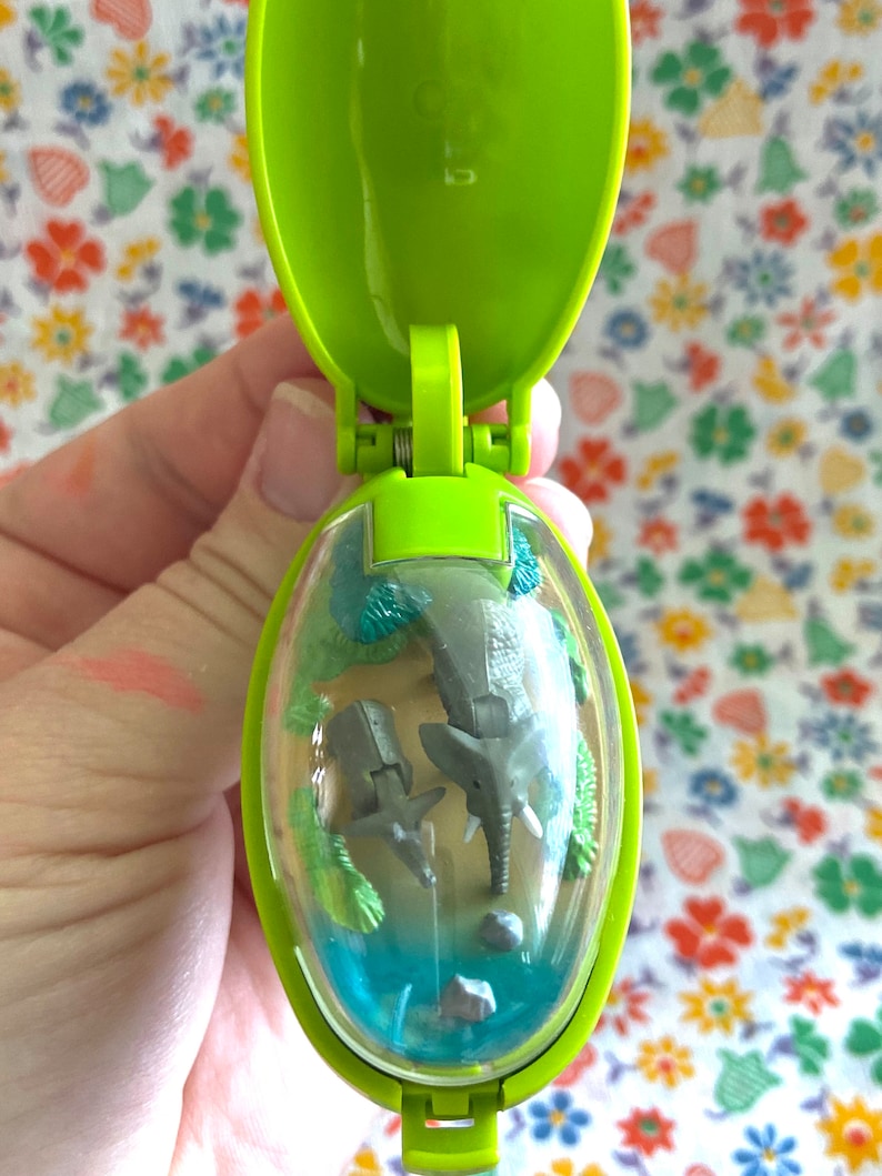 Takara Pocket Critters Moving Keychain elephant 1993 HTF WORKING ...