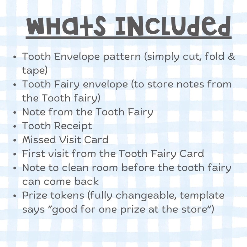 Tooth Fairy Note Bundle - Etsy