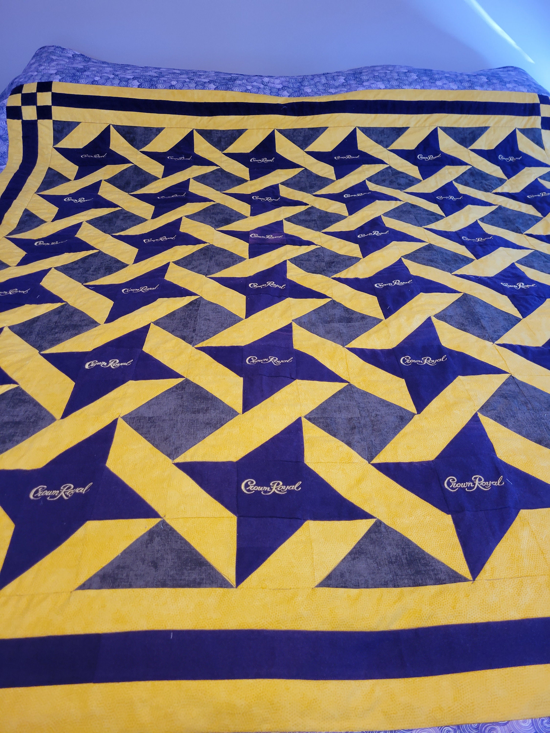 Crown Royal Friendship Star Queen Quilt 3 - Etsy