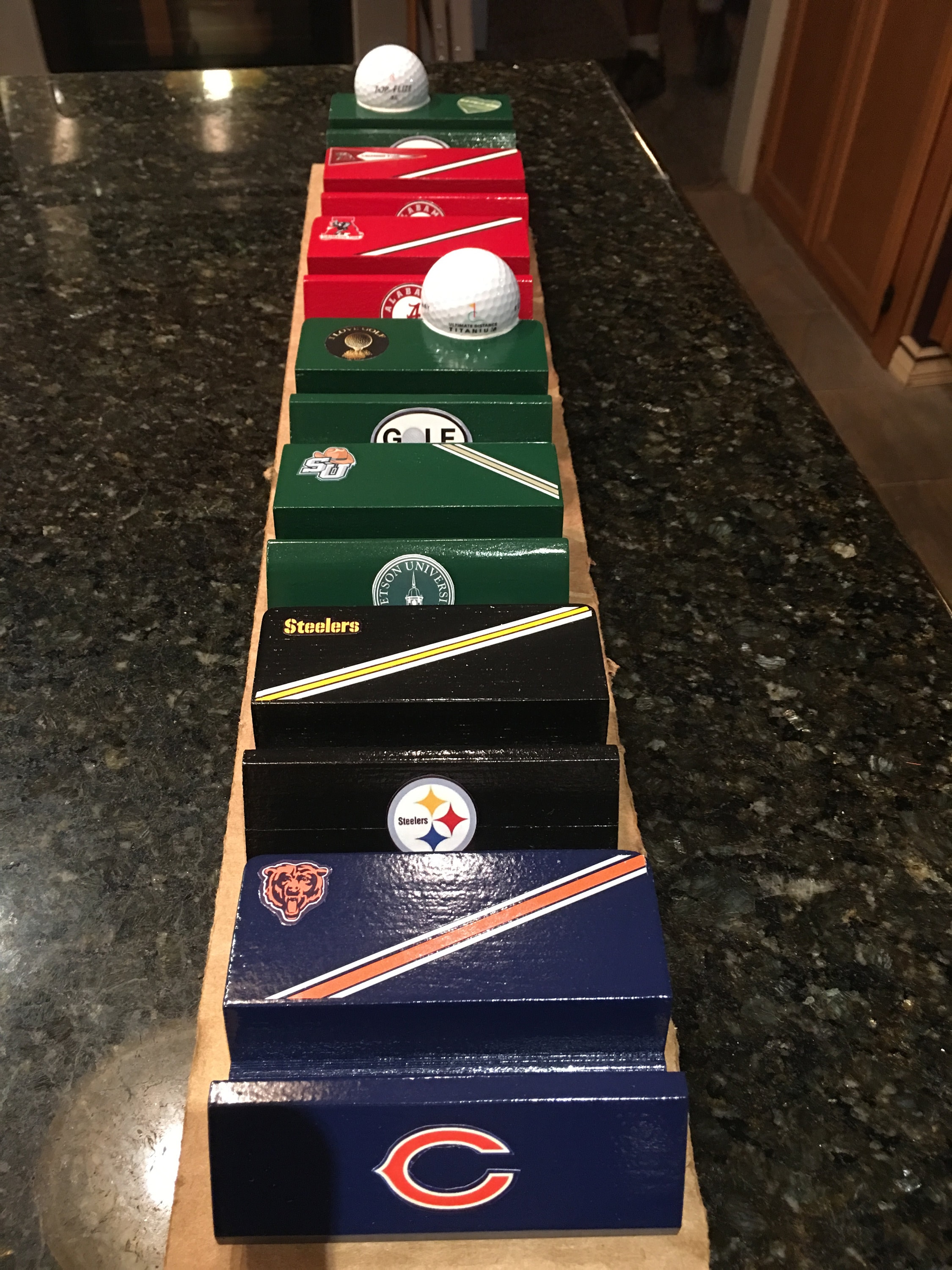 Your team sports theme cell phone stand business card or photo | Etsy