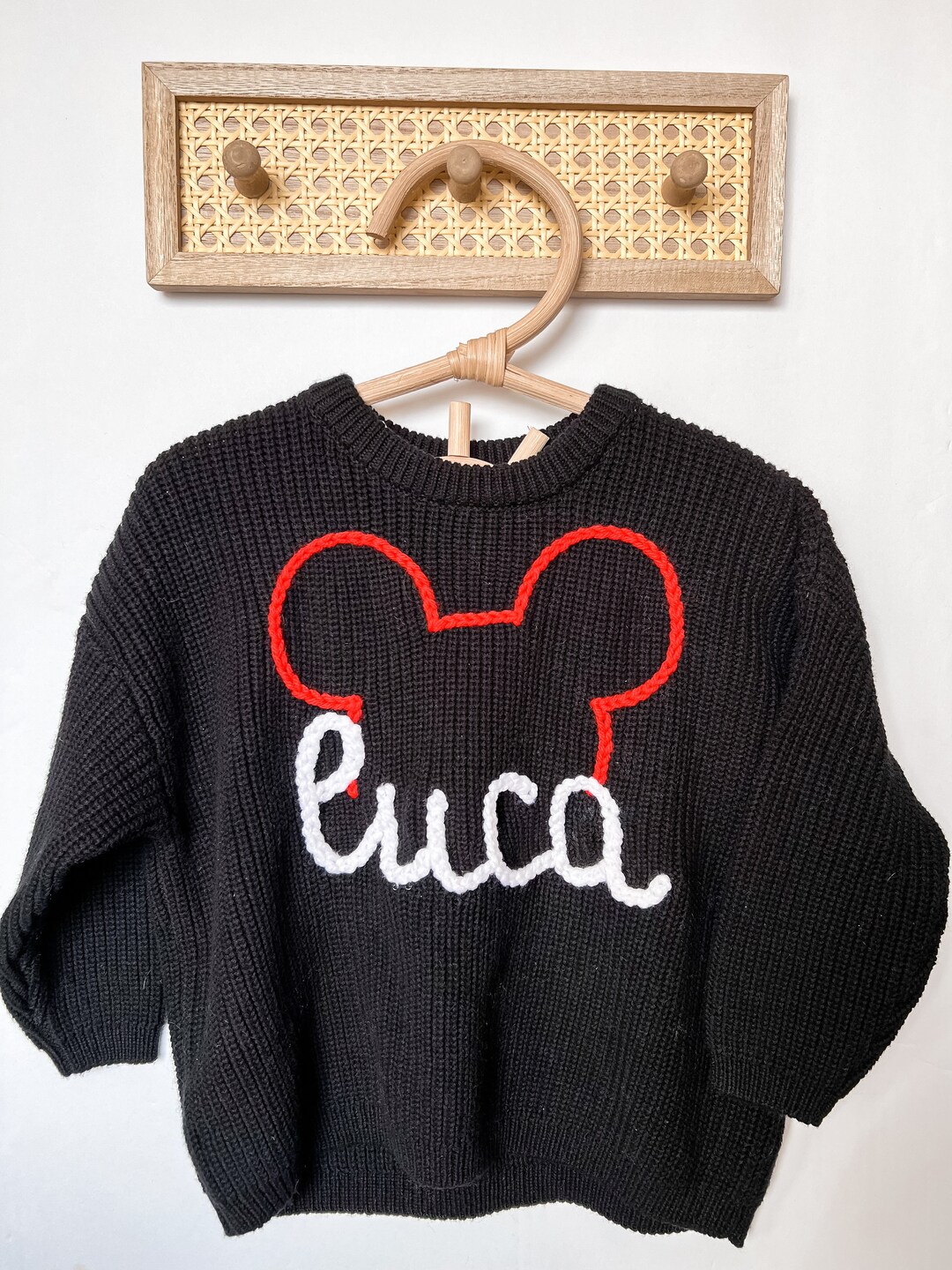 Embroidered Disney Mickey Mouse Sweater With Name. Toddler Embroidered ...