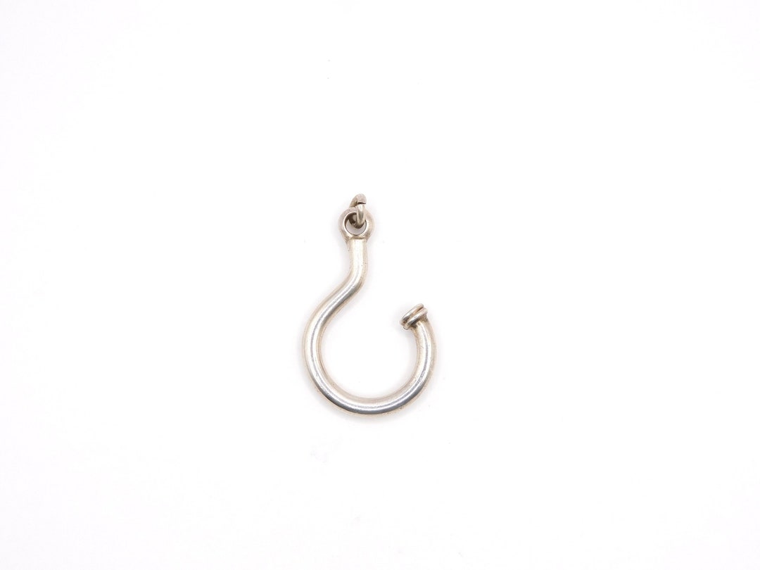 Antique Sterling Silver Victorian Watch Hook. Circa 1850 - 80's - Etsy