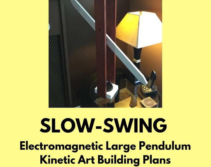 Slow Pendulum Kinetic Sculpture Building Plans - Etsy