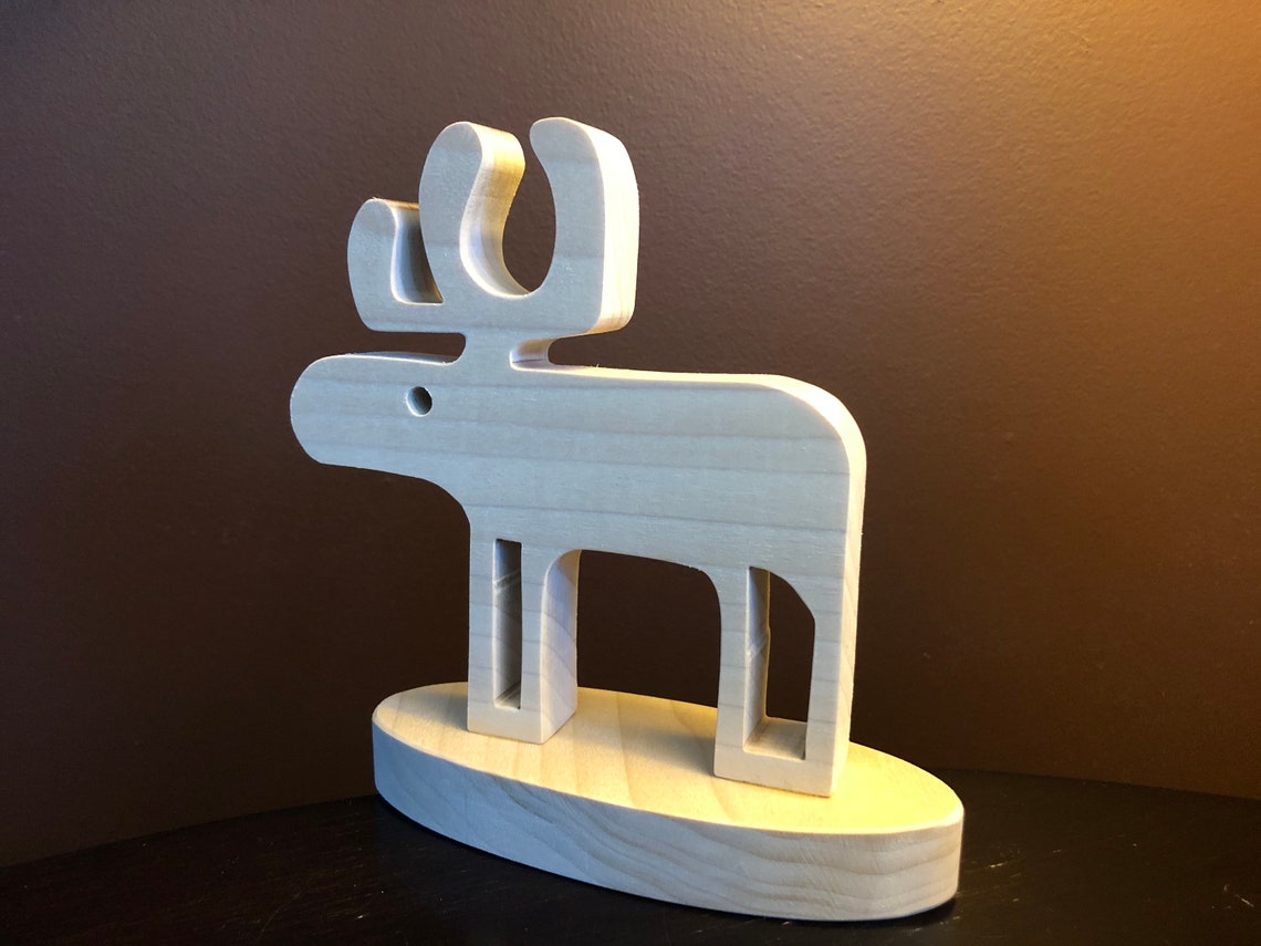 Wood Moose Scroll Saw Pattern - Etsy