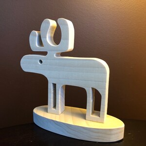 Wood Moose Scroll Saw Pattern - Etsy